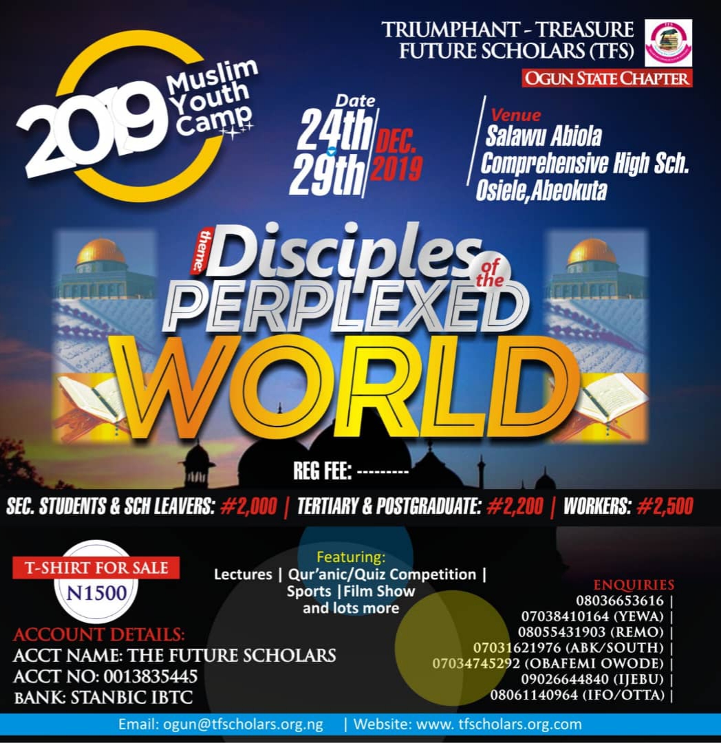 DECEMBER DA'WAH: Nigerian Muslims go to Camps, Conventions, Conferences ...
