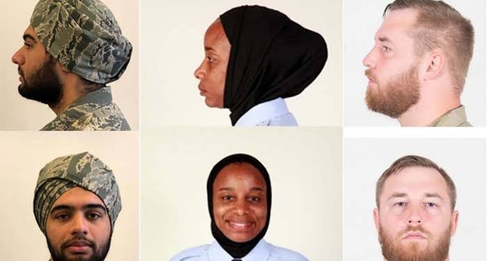US Air Force updates its dress code policy to include hijabs, turbans ...