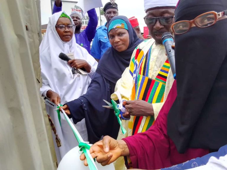 PICTURES: FOMWAN commissions Quran, skill acquisition centre in Bida ...