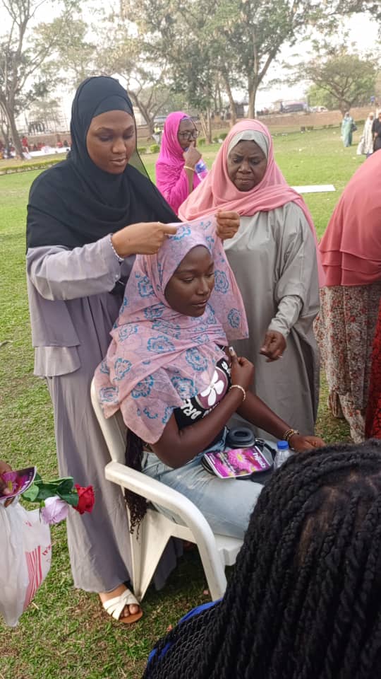 World Hijab Day 2024: Four Christian ladies embrace Islam at Abuja ...