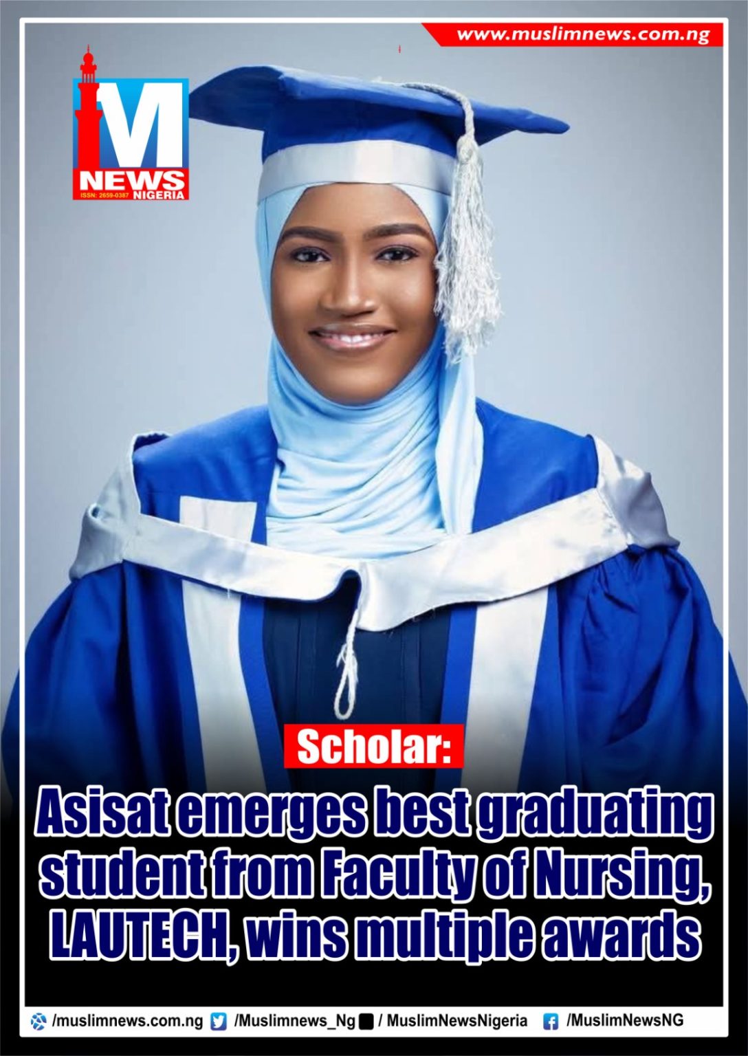 LAUTECH: Iwo-born Asisat emerges best Nursing graduate, wins multiple ...