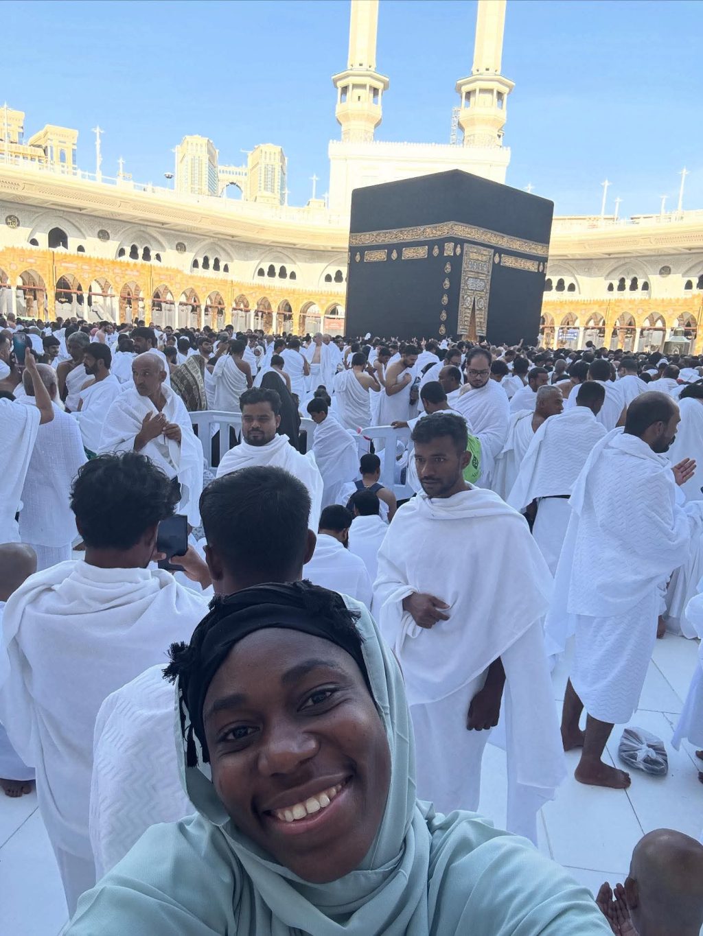 Asisat Oshoala performs Umrah, days after winning Saudi league Player ...