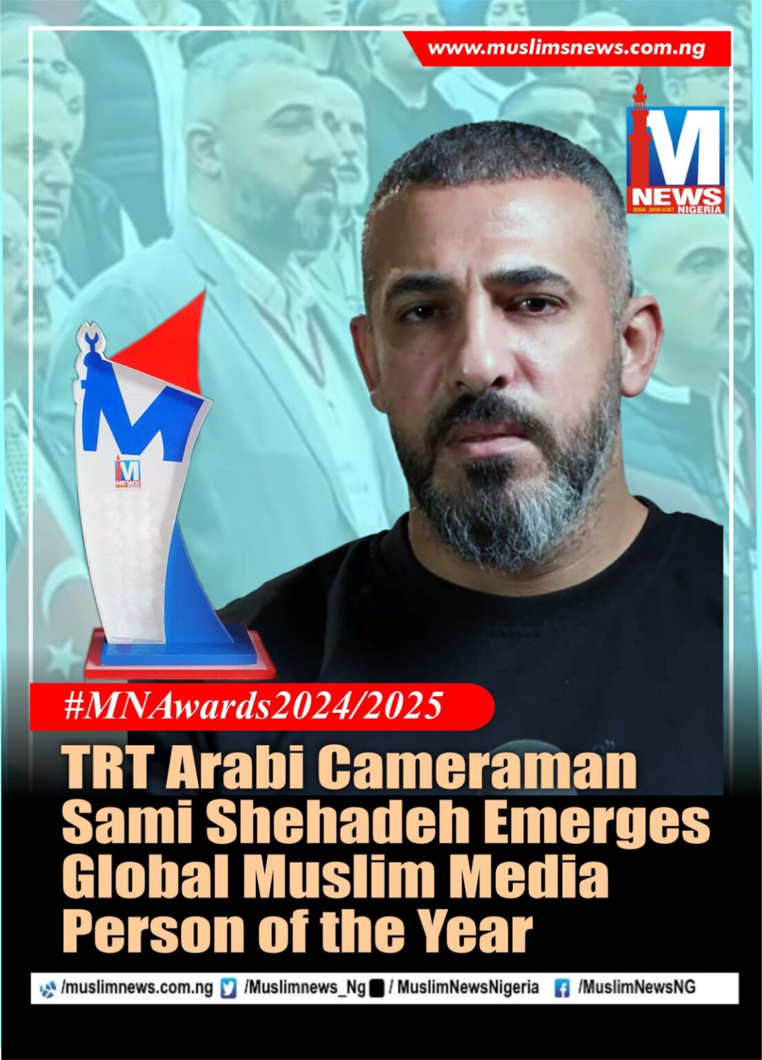 Sami Shehadeh wins Global Muslim Media Person of the Year 2024/2025 ...