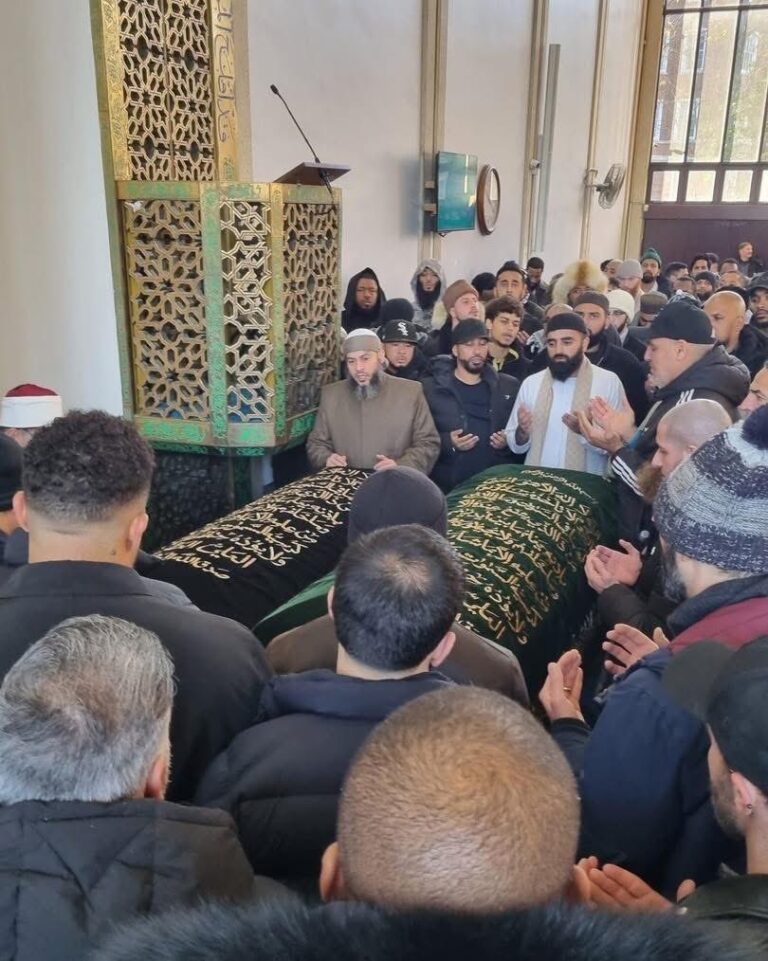 Anthony Joshua, family, friends observe Janazah for Ghami and ...