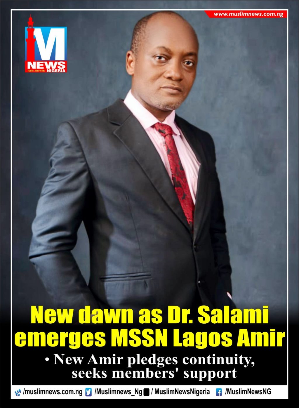 New dawn as Dr. Salami emerges MSSN Lagos Amir - Muslim News Nigeria